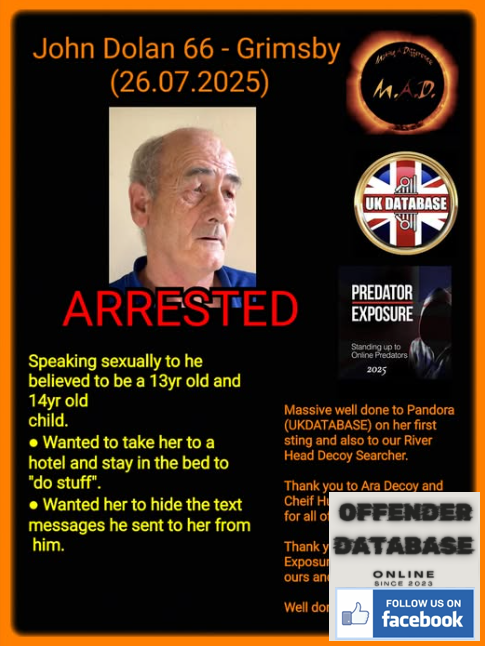 John Dolan Grimsby Paedophile